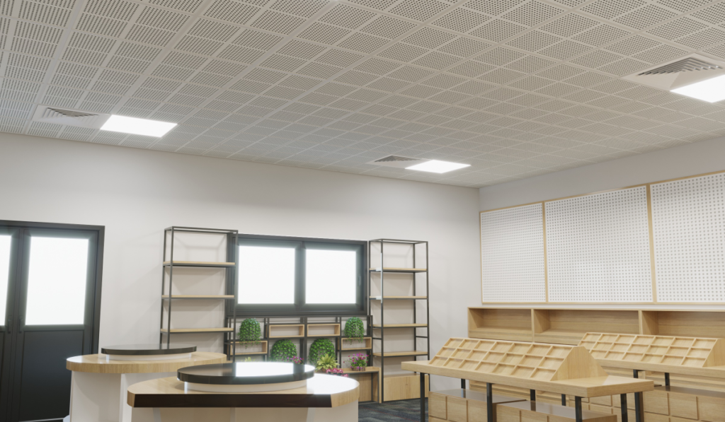 Perforated - Modular Ceiling Solutions | Unidus Acoustics